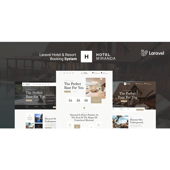 Jual Miranda – Laravel Hotel & Resort Multilingual Booking System ...
