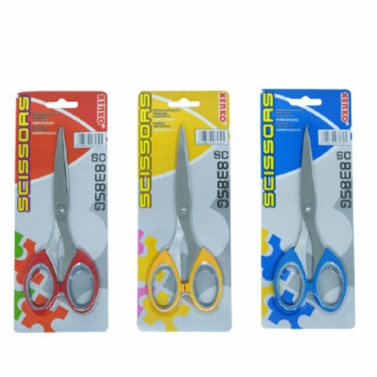 Jual Gunting Tanggung Kenko SC-838 Soft Grip / Scissors Medium SC 838 ...