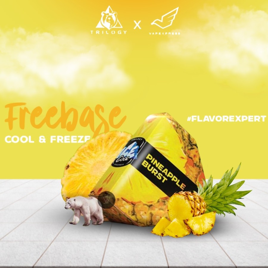 Jual Trilogy Ice freeze Pineapple 60ML BY Trilogy - Liquid | Shopee ...