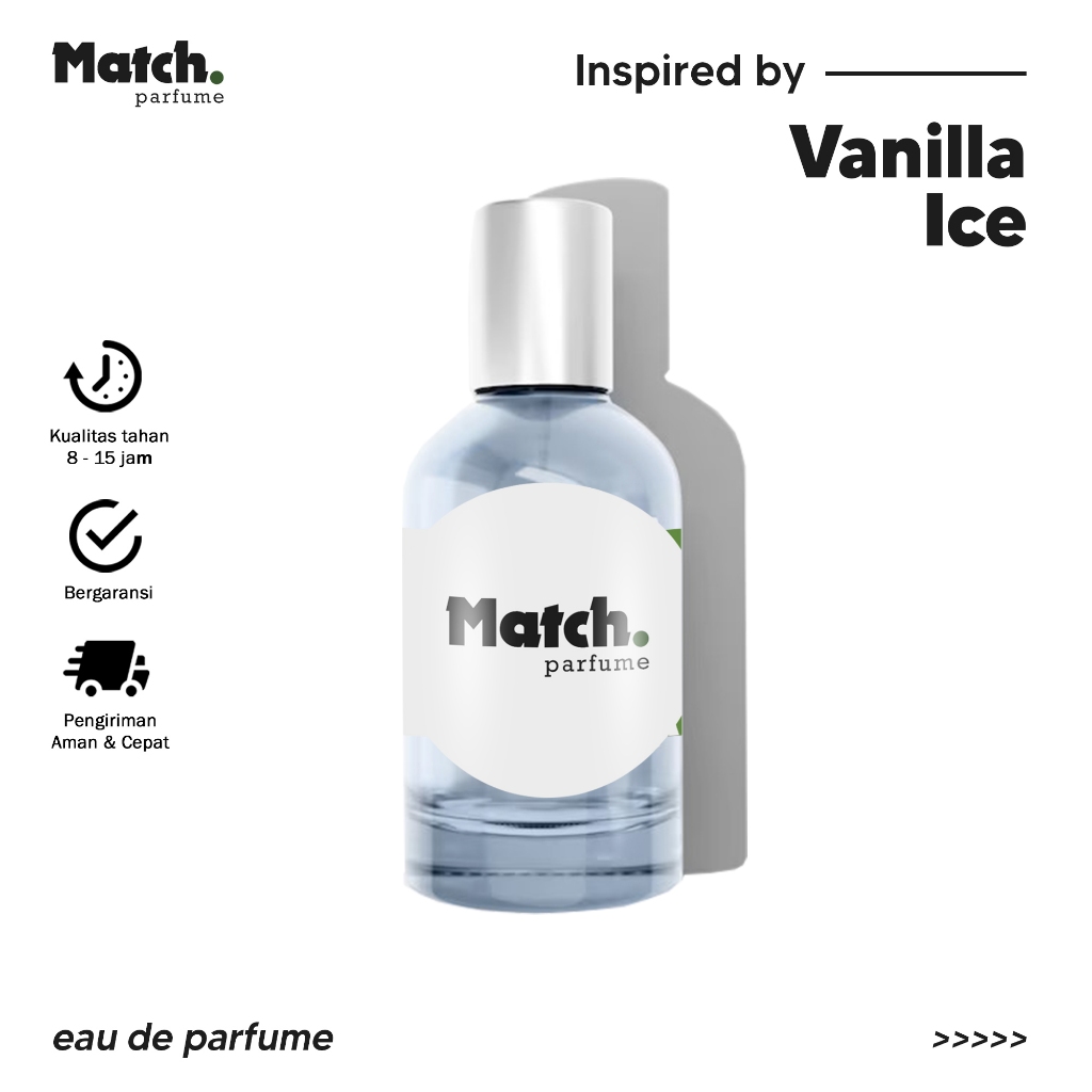 Jual Match Parfum Inspired by Vanilla Ice | Parfum vanilla ice eau de ...