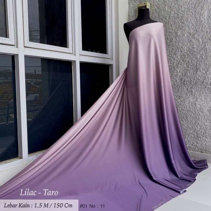 Jual Kain Ombre Gradasi Silk Premium Harga Persetengah Meter | Shopee ...