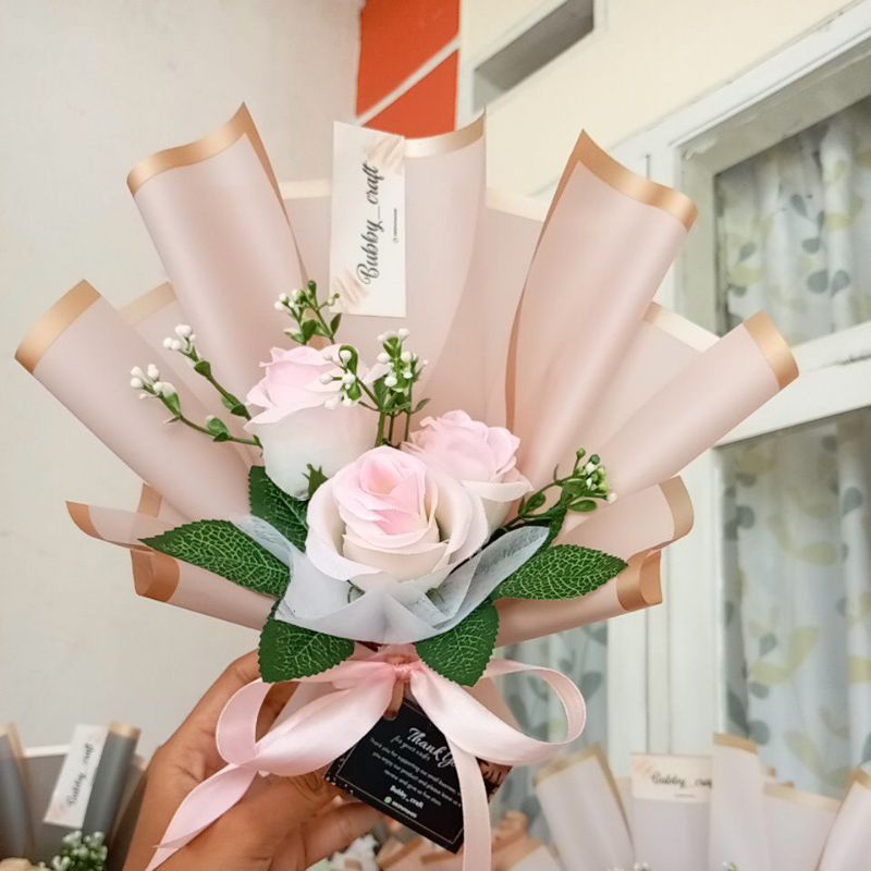 Jual Buket Bunga 3 tangkai | Shopee Indonesia
