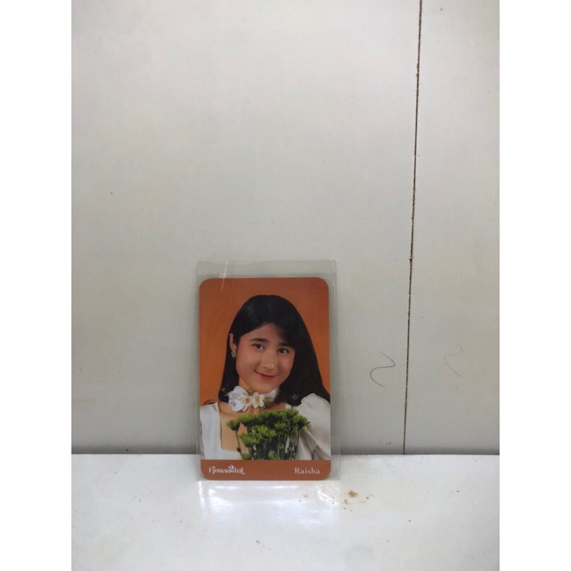 Jual PhotoCard Jkt48 Raisha Flowerfull Official! | Shopee Indonesia