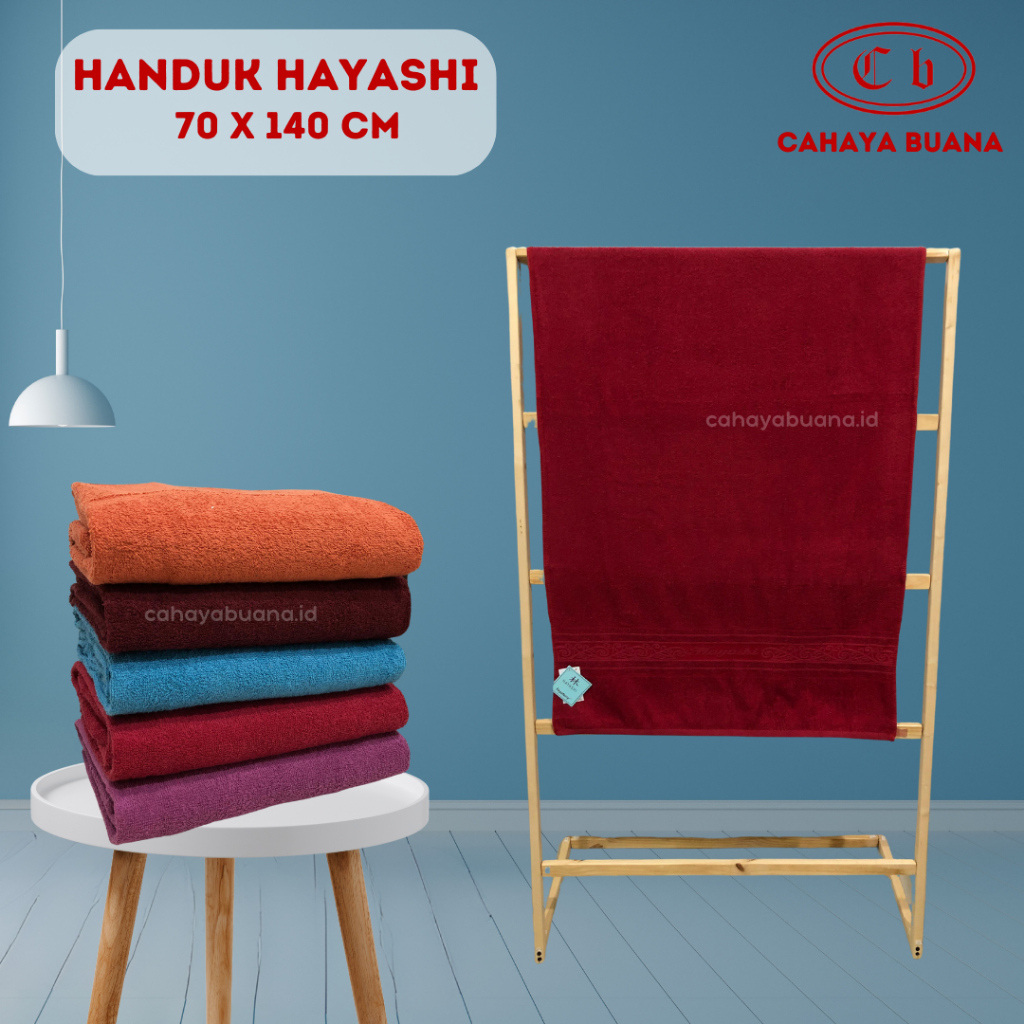 Jual HANDUK MANDI DEWASA UKURAN 70 x 140 cm MEREK HAYASHI | Shopee ...