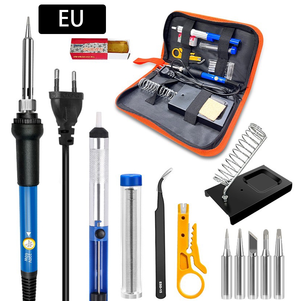 Jual 13pcs 60 Watt 220v Solder Listrik Murah Paket Penyedot Penghisap Timah Set Kit Lengkap ...