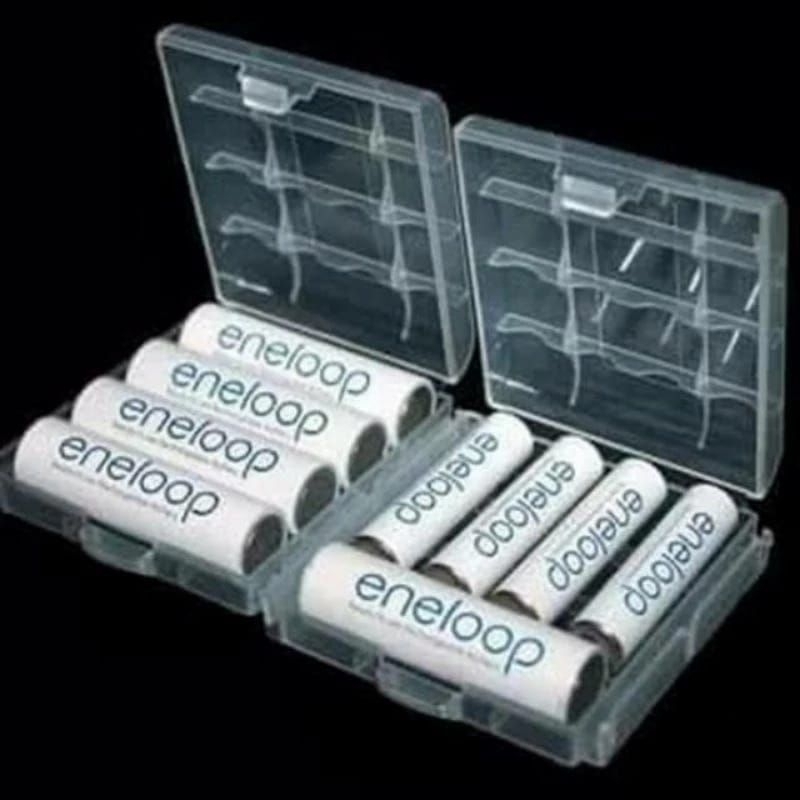 Jual Case / Kotak / Box / Tempat Baterai eneloop 4 Slot AA AAA | Shopee ...