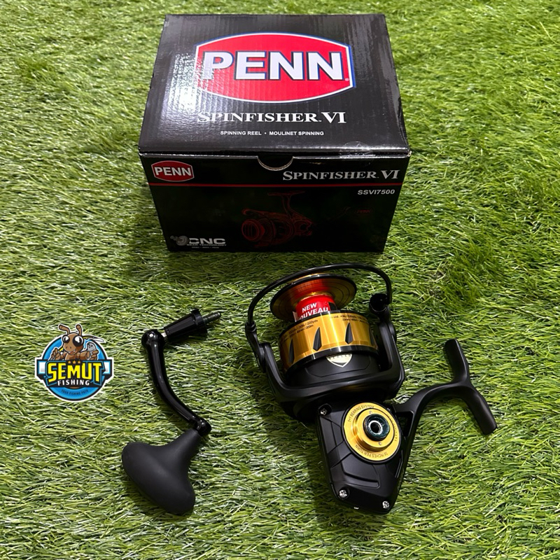Jual REEL SPINNING PENN SPINFISHER VI SSVI 7500 | Shopee Indonesia