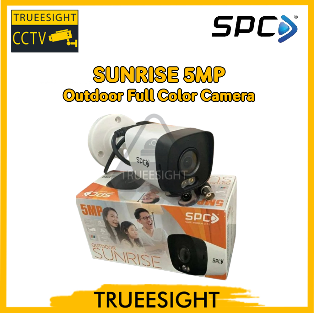 Jual SPC SUNRISE 5MP CCTV SPC 5MP Outdoor Full Color Camera | Shopee ...