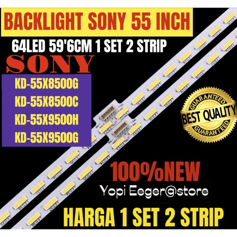 Jual BACKLIGHT TV LCD LED SONY 55 INCH KD55X8500G-KD 55X9500G BACKLIGHT ...