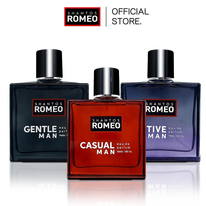 Jual Shantos Romeo Parfum Pria Eau De Parfume EDP 100 ML | Shopee Indonesia