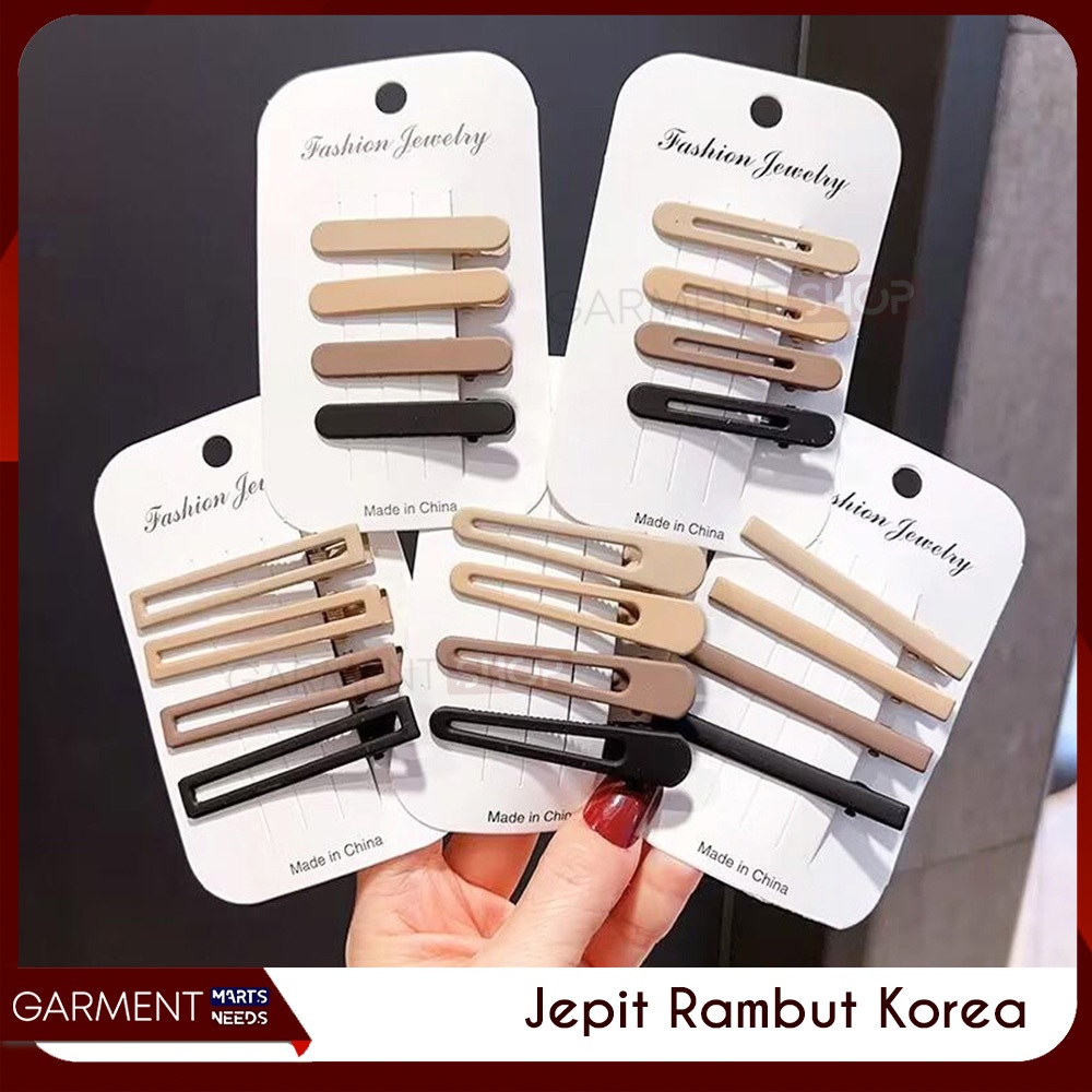 Jual CLIPINSI - Jepit Rambut Korea Hairpin Poni Lucu Jepitan Poni isi 3 ...