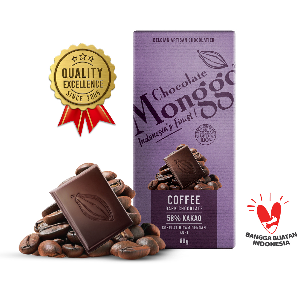 Jual Chocolate Monggo | Cokelat Murni 24 Healthy Flavours | Premium ...