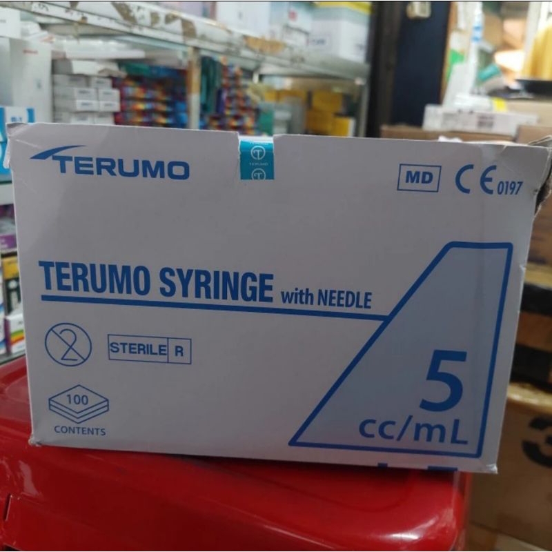 Jual Syringe 5 cc terumo I Spuit 5 cc Terumo box isi 100 pcs | Shopee Indonesia