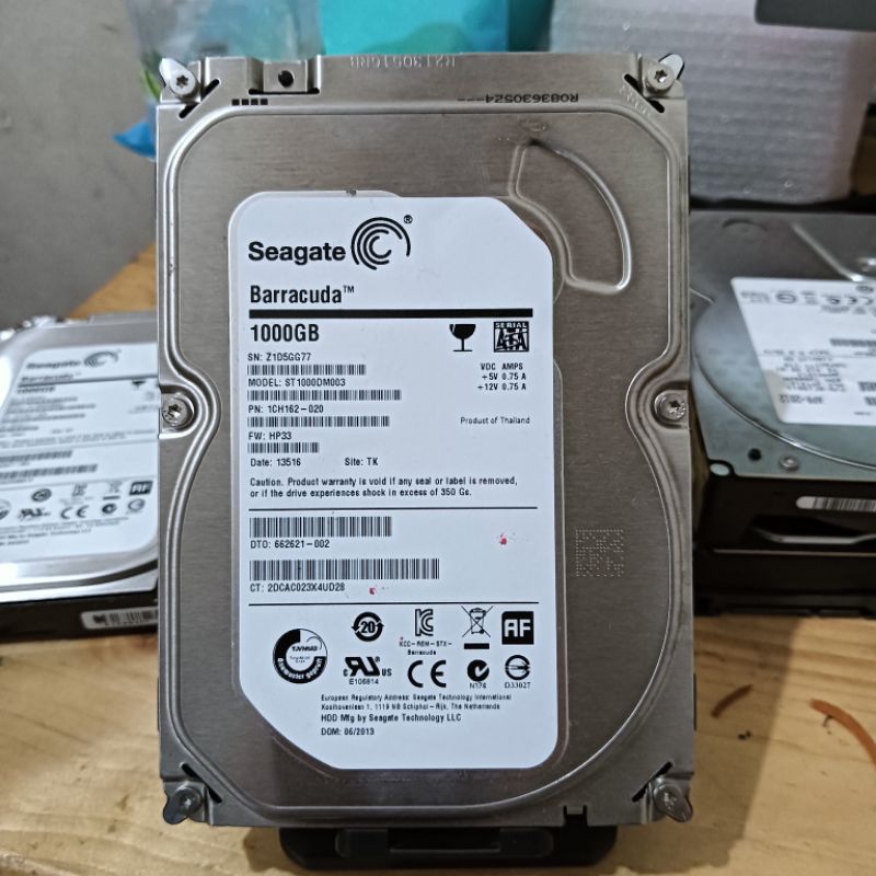 Jual HDD Hardisk PC Seagate 1TB Murah Bergaransi | Shopee Indonesia