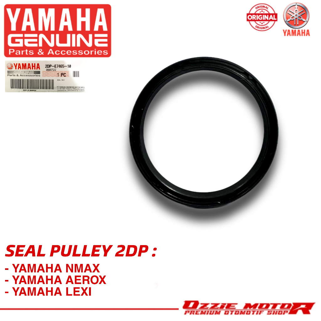 Jual YAMAHA GENUINE PARTS SEAL PULLEY YAMAHA NMAX AEROX LEXI 2DP-E7465 ...