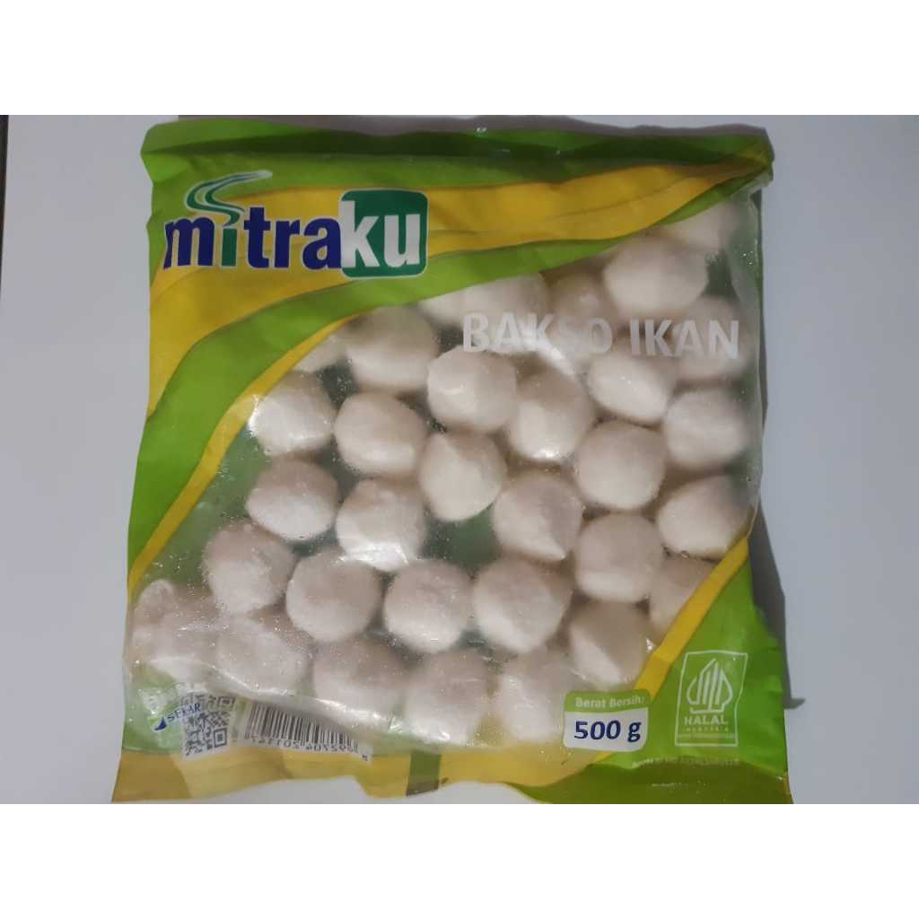 Jual Bakso Ikan Mitraku 500g / Baso Ikan / Bakso Seafood | Shopee Indonesia