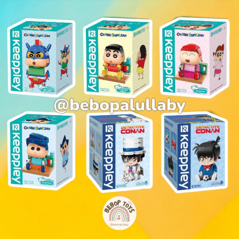 Jual KEEPPLEY SINCHAN DETECTIVE CONAN ORIGINAL KEEPLEY KIDZ STATION ...