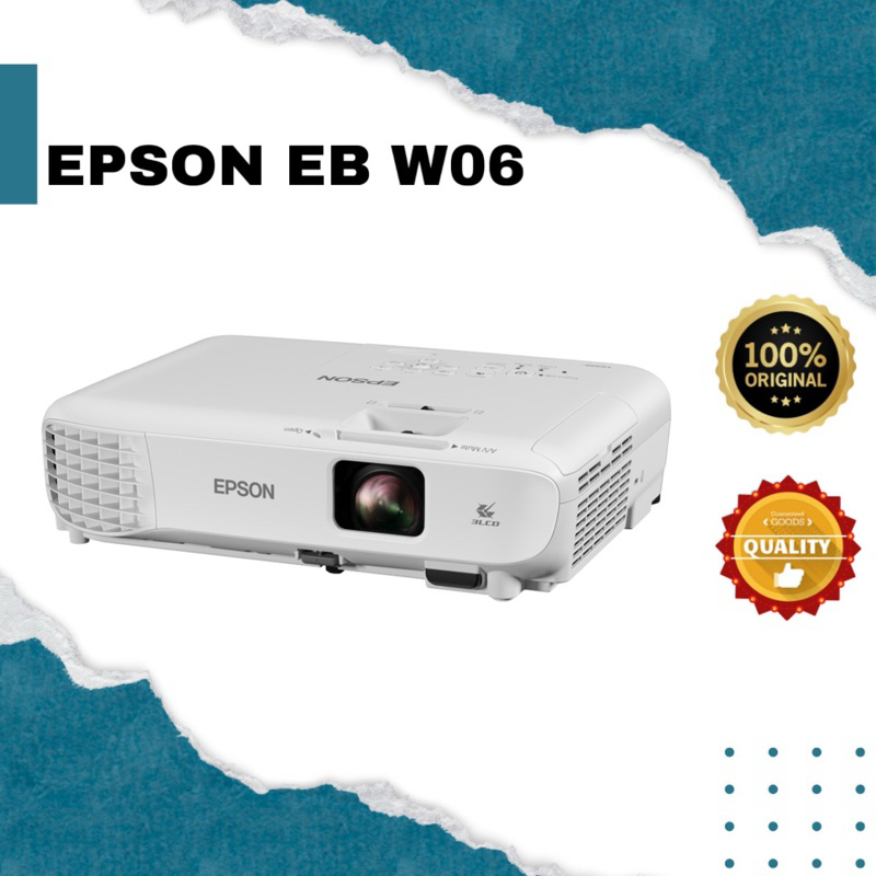Jual PROYECTOR EPSON EB W06 ORIGINAL | Shopee Indonesia