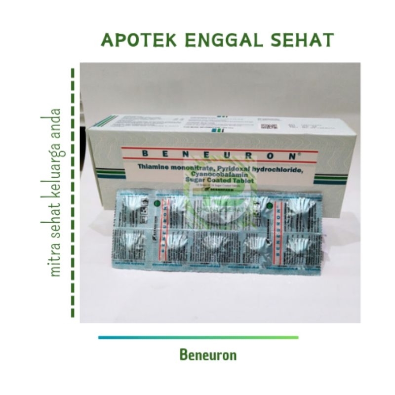 Jual Beneuron tablet vitamin b complex | Shopee Indonesia