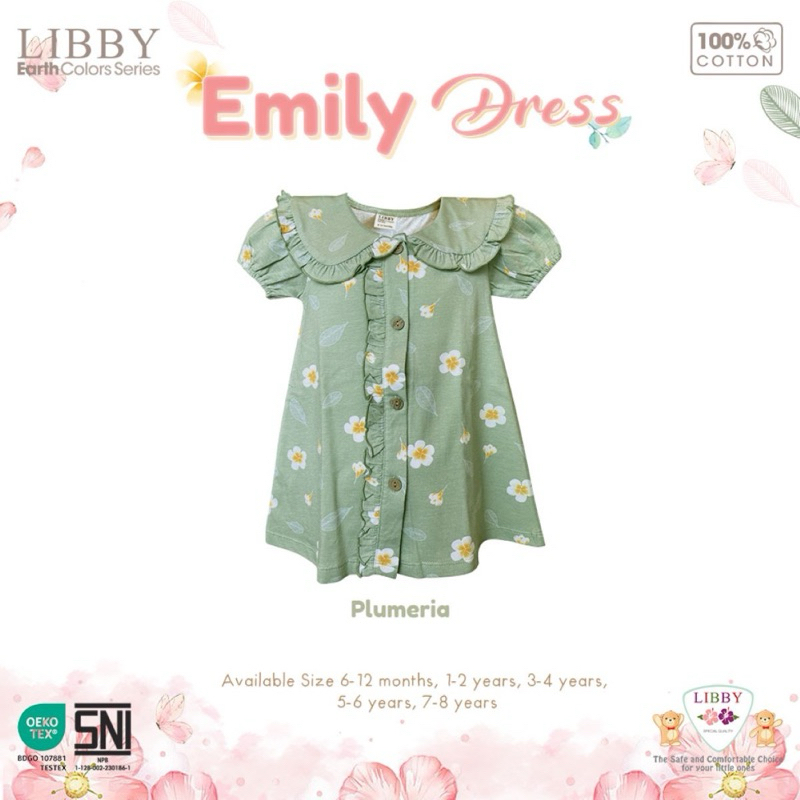 Jual Emily Dress Libby Baby PL | Shopee Indonesia