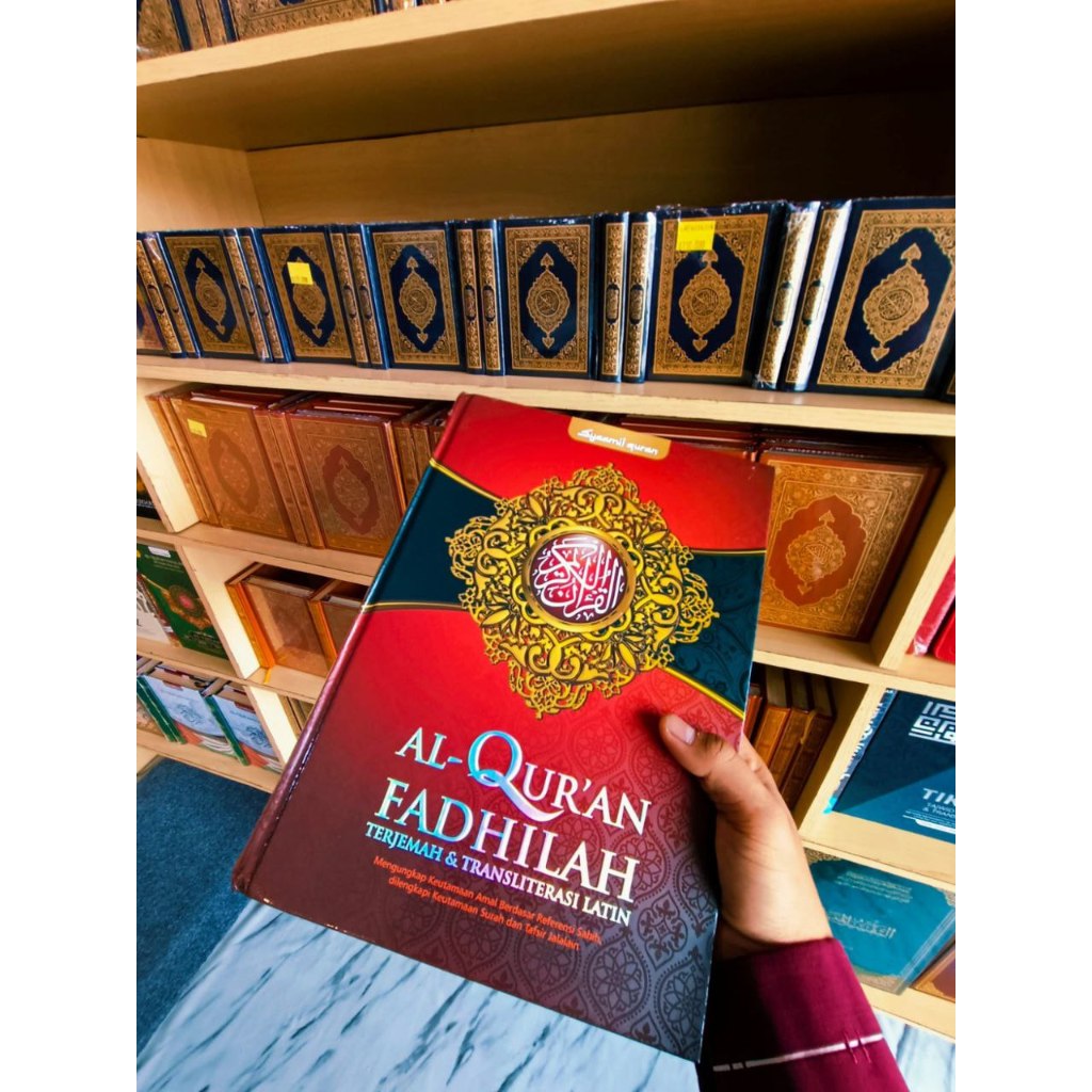 Jual AL-Quran Mushaf Fadhilah Jumbo A4 Syaamil Quran Hard cover Hafalan ...