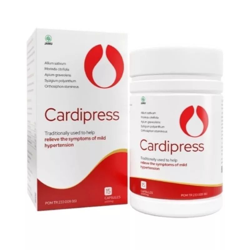 Jual CARDIPRESS Asli Original CARDIPRESS Menstabilkan Tekanan Darah ...