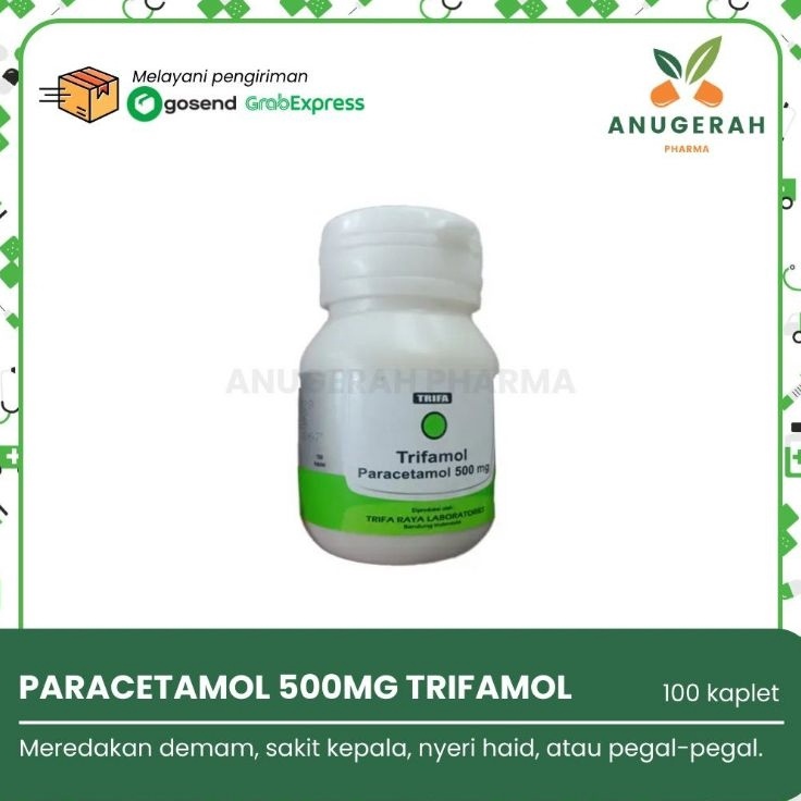 Jual Kirim Sekarang Trifamol Pot Paracetamol 5mg | Shopee Indonesia