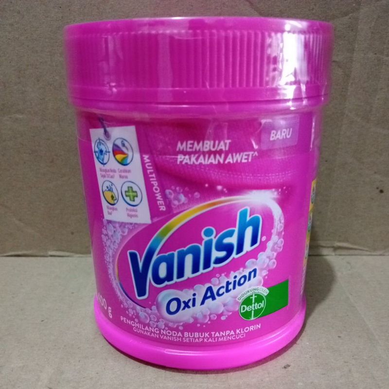 Jual Vanish Powder Oxi Action Botol 400g | Shopee Indonesia