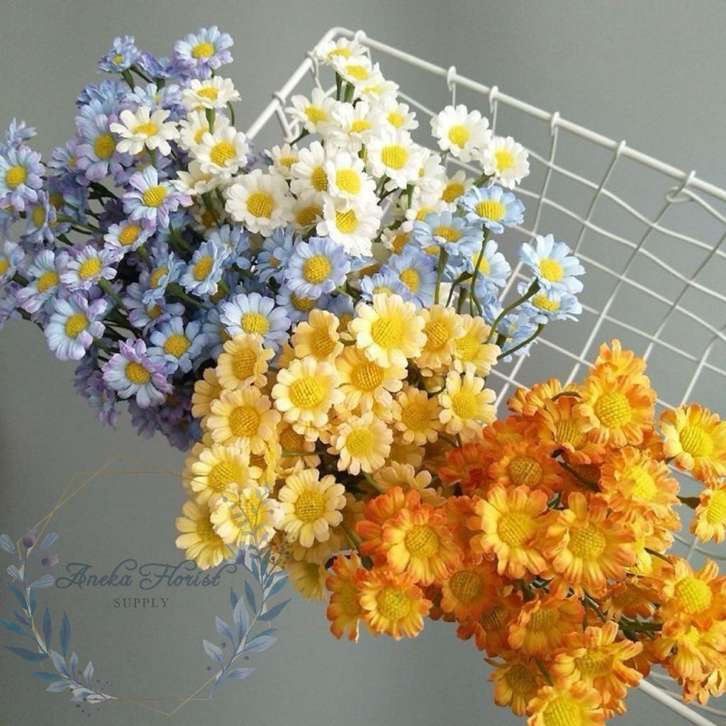 Jual ANEKAFLORIST- BUNGA DAISY ARTIFISIAL - BUNGA DAISY - DAISY ...