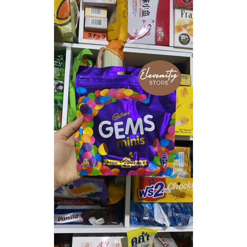 Jual Cadbury Gems Minis Chocolate ECER | Shopee Indonesia