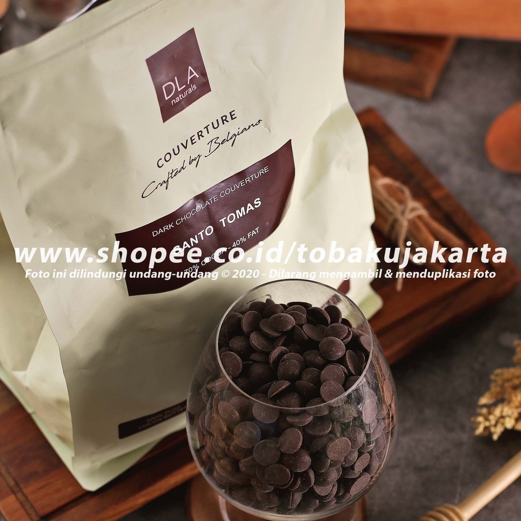 Jual DLA Naturals - Santo Tomas 70% 1kg Dark Chocolate Couverture ...