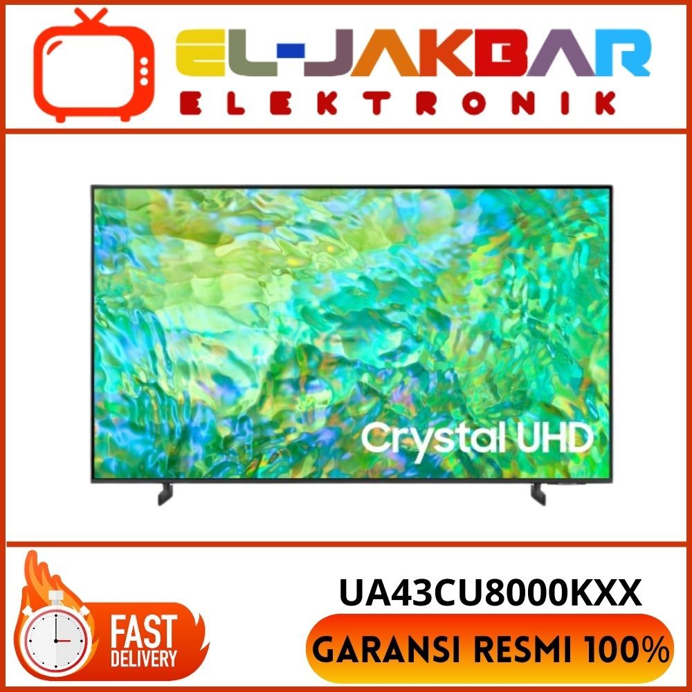 Jual Samsung Smart TV 43CU8000 Crystal UHD 4K TV LED 43 Inch UA43CU8000 | Shopee Indonesia