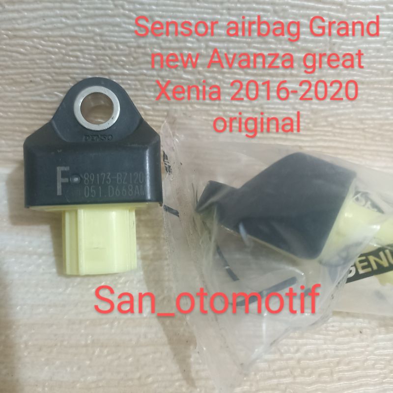 Jual Sensor airbag Grand new Avanza great Xenia 2016-2020 1set original ...
