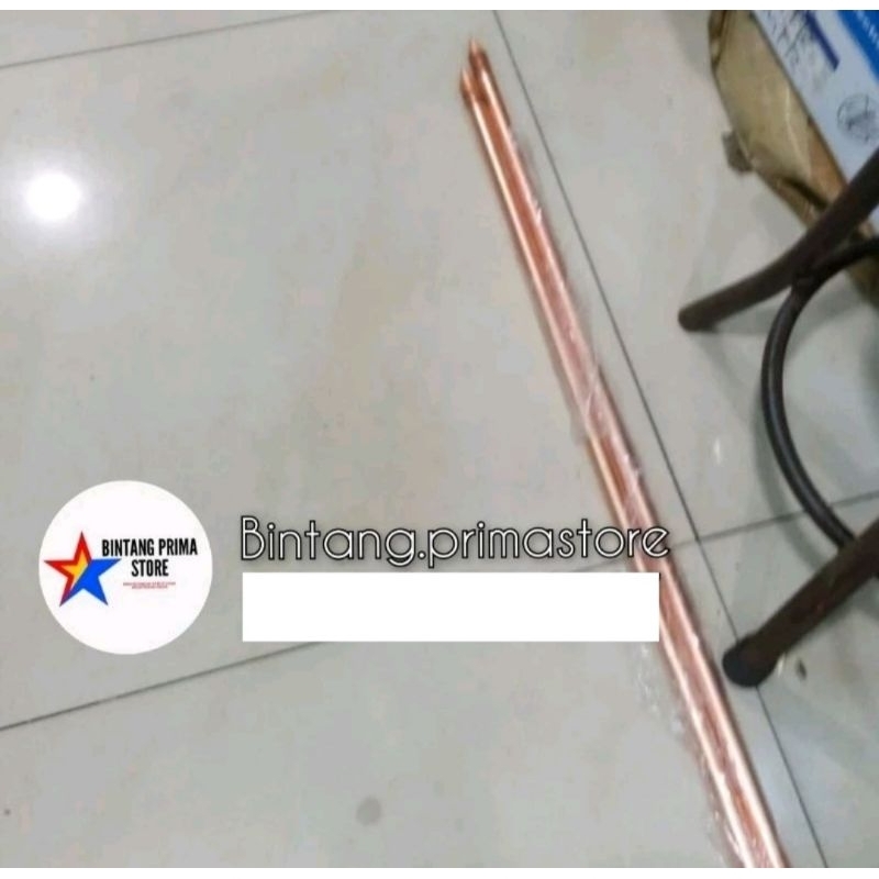 Jual Stick Rod / Stick Grounding Rod Bonded Baja Lapis Tembaga uk. 5/8 ...