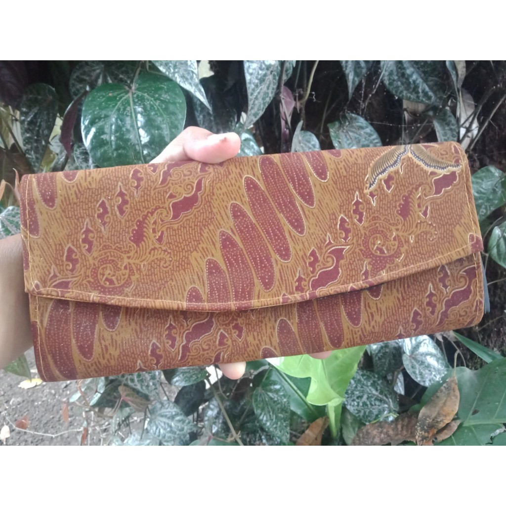 Jual SOUVENIR DOMPET BATIK LIPAT / DOMPET PESTA UKURAN JUMBO ( 26 X 12 ...