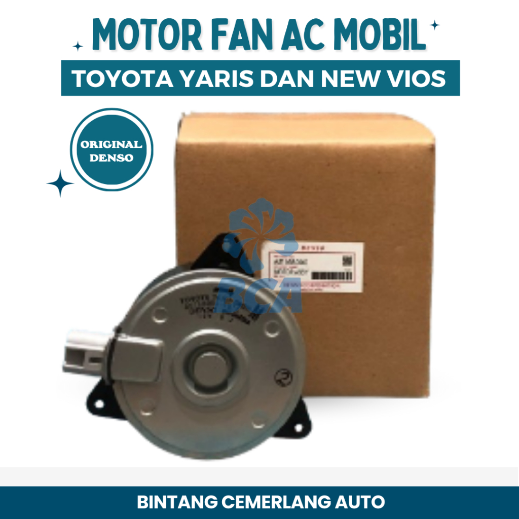 Jual MOTOR FAN AC Mobil Toyota Yaris Dan New Vios ORIGINAL DENSO ...