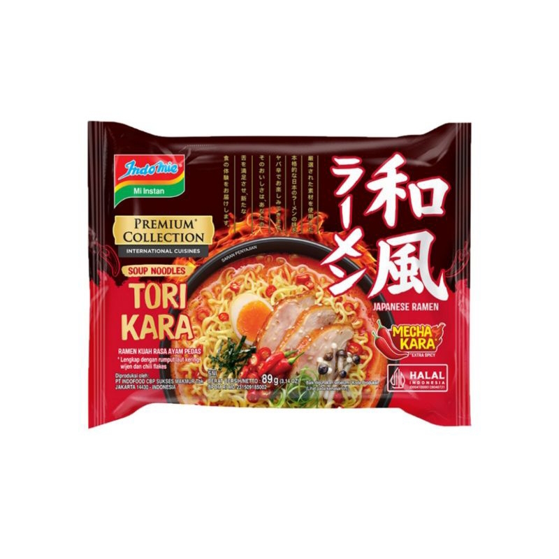 Jual Indomie Mi Instan Premium Collection / Tori Kara / Spicy Ramyeon ...