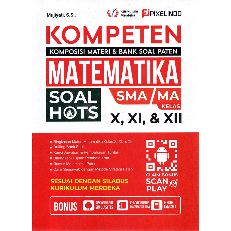 Jual Buku Soal SMA Kurikulum Merdeka Kompeten Matematika Biologi Kimia Fisika SMA / MA Kelas 10 ...