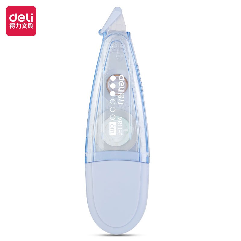 Jual Deli Pita Koreksi / Tip Eks Kertas / Correction Tape 6 Meter Warna ...