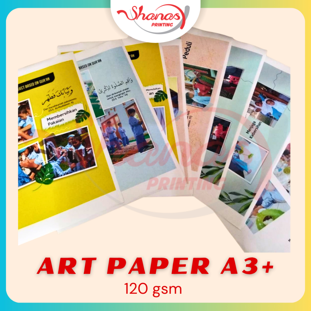 Jual Cetak ART PAPER A3+ 120/150gr | Shopee Indonesia