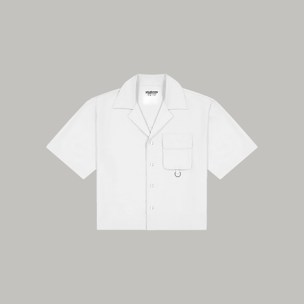 Jual Onlyifyouknow - White Boxy Shirt | Shopee Indonesia