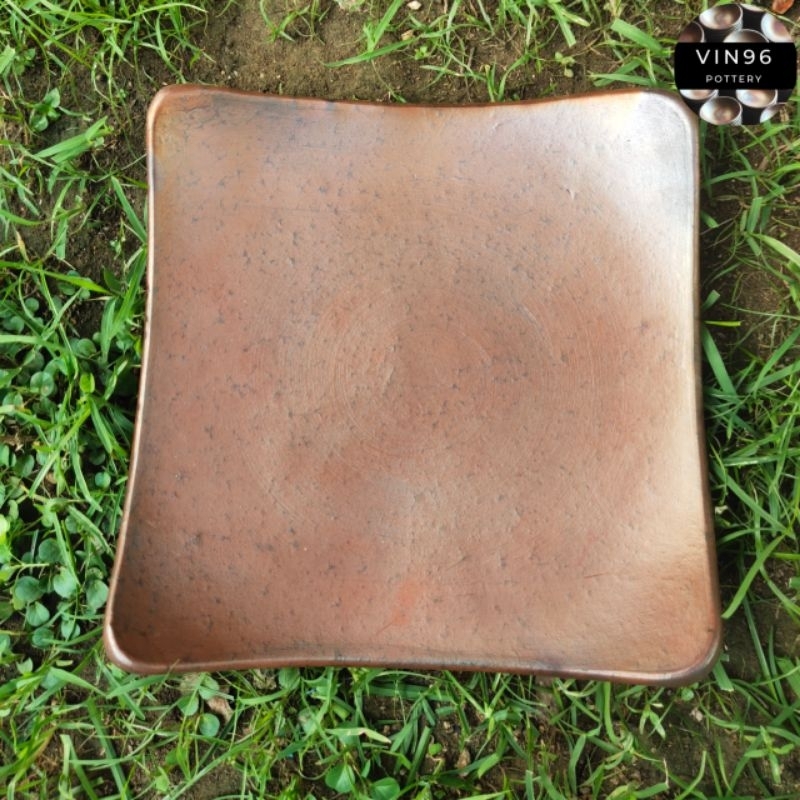 Jual Piring kotak kecil gerabah tanah liat | Shopee Indonesia