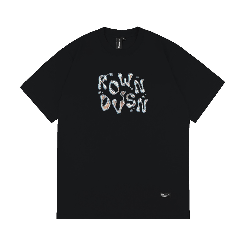 Jual Rown Division Official T-Shirt - Rowndvsn Kaos Fluido Black ...