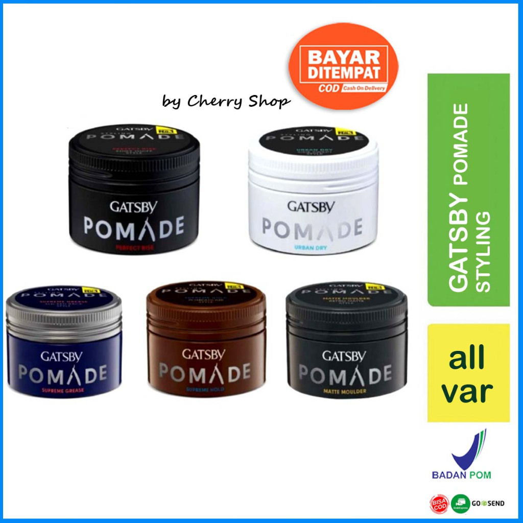 Jual GATSBY Styling Pomade 75gr - Pomade krim rambut - Minyak Rambut ...