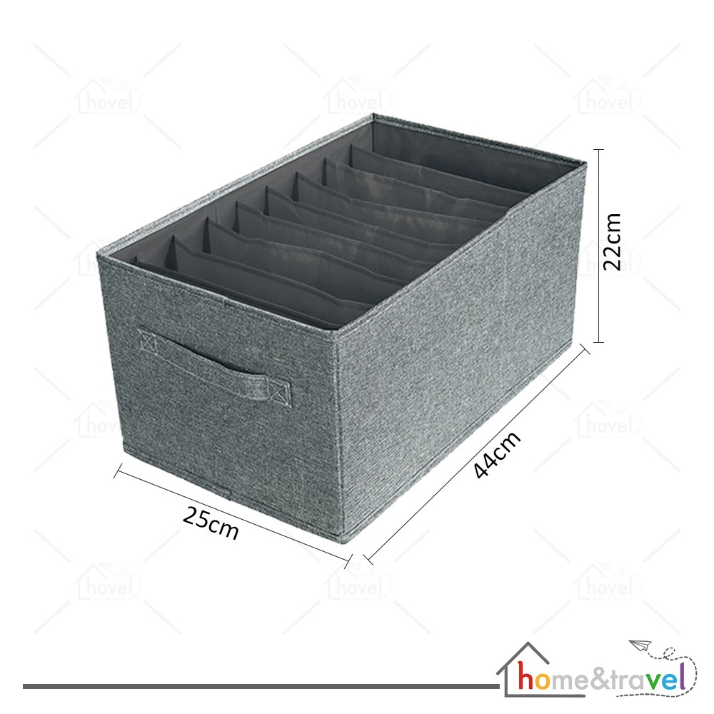 Jual HOVELSHOP Storage Box Kotak Sekat Pembatas Penyimpanan Baju ...