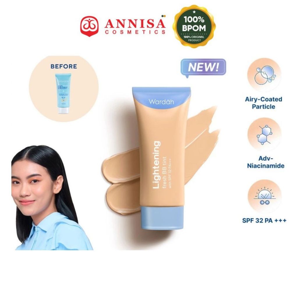 Jual Wardah Lightening BB Cream Wardah Lightening Fresh BB Tint ...