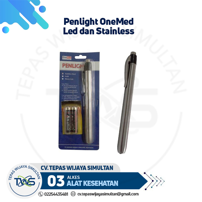 Jual Penlight OneMed Led dan Stainless | Shopee Indonesia