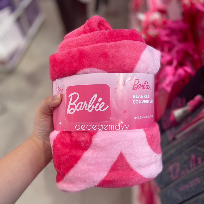 Jual Miniso x Barbie - Selimut Barbie Blanket Lembut (Ready Stock ...