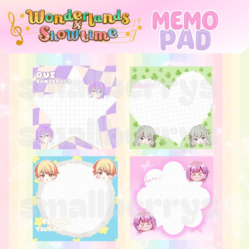Jual Project sekai Wonderland x showtime (Emu, Tsukasa, Rui, Nene ...