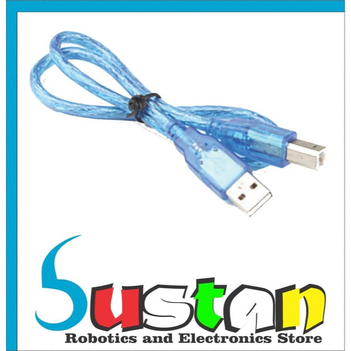 Jual Kabel Data 50cm For Arduino Uno Mega 2560 Cable Usb Good Quality Blue Shopee Indonesia